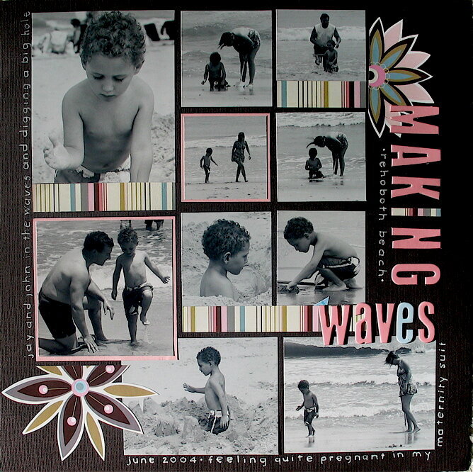 Making Waves - Project Idea - Scrapbook.com