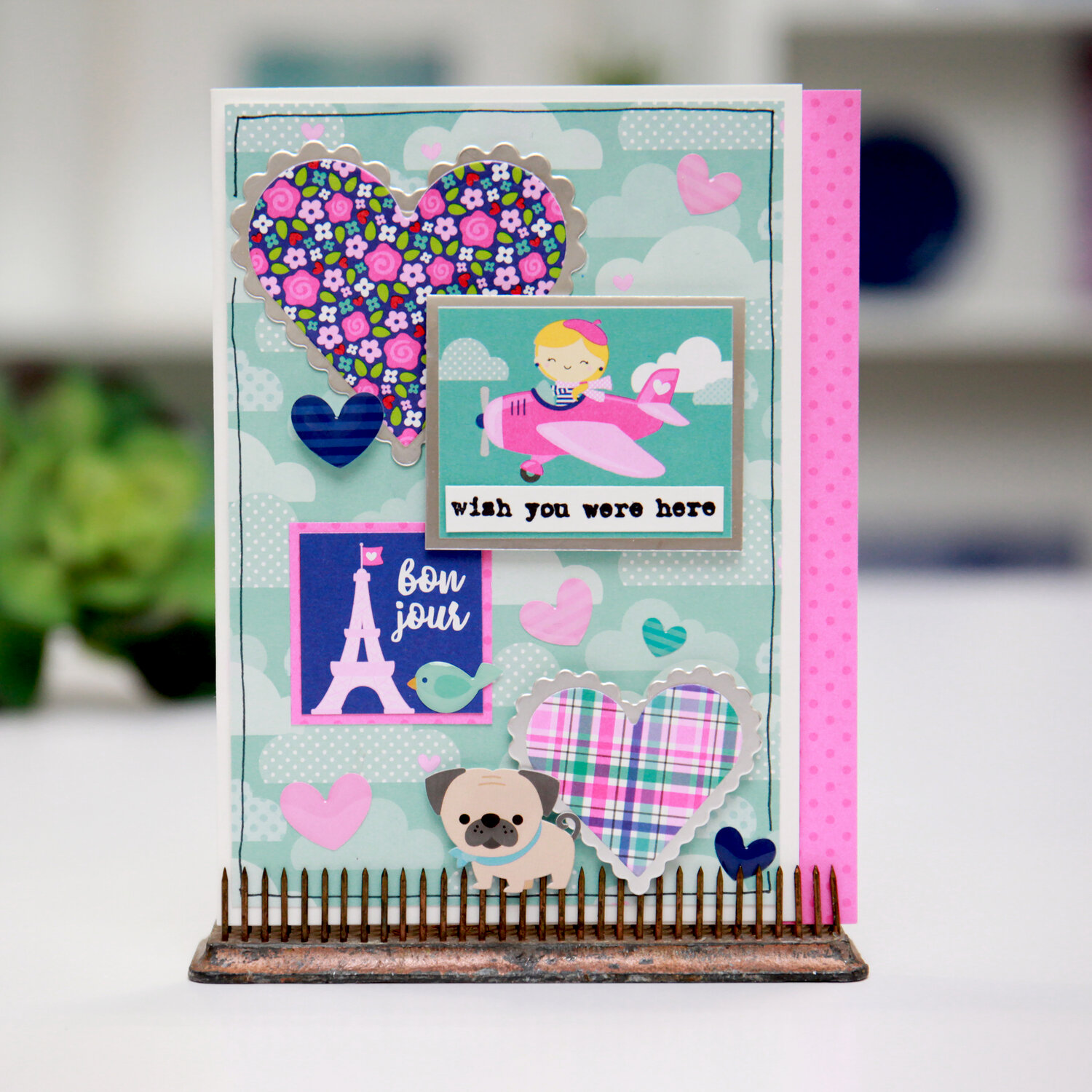 Wish You Were Here Card - Project Idea - Scrapbook.com