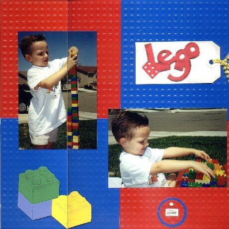 Lego fun pg. 3 - Project Idea - Scrapbook.com