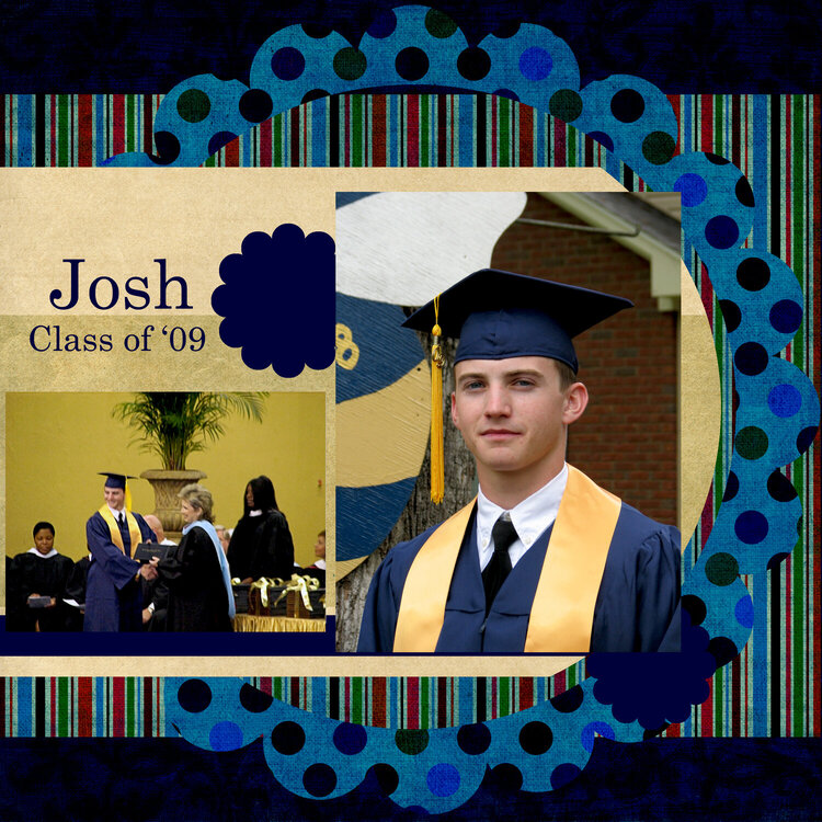 Josh's graduation - Project Idea - Scrapbook.com