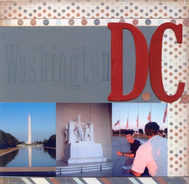 Washington, DC - Project Idea - Scrapbook.com