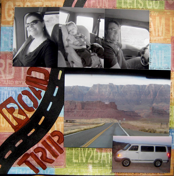 Road Trip - Project Idea - Scrapbook.com