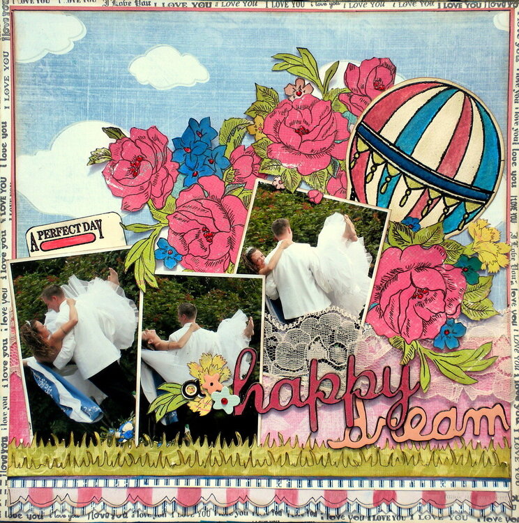 A Perfect Day, A Happy Dream... - Project Idea - Scrapbook.com