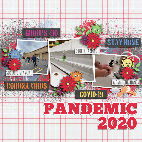 Pandemic 2020 - Project Idea - Scrapbook.com