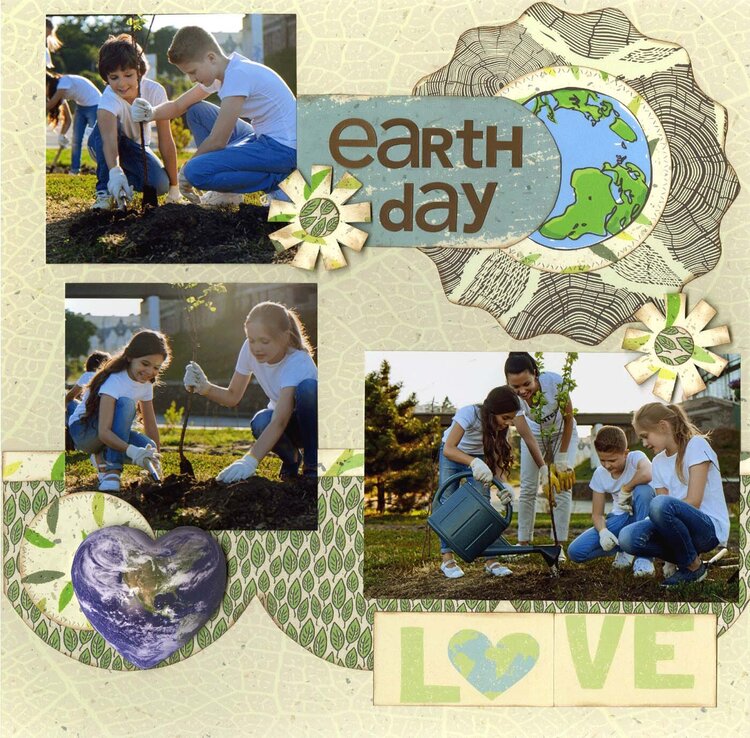 Earth Day - Project Idea - Scrapbook.com