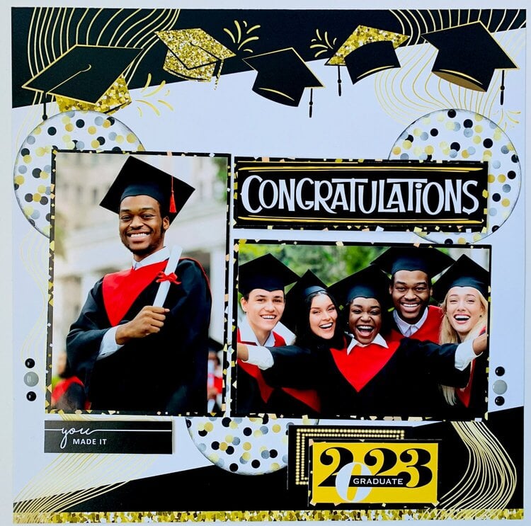 Congratulations Grad - Project Idea - Scrapbook.com