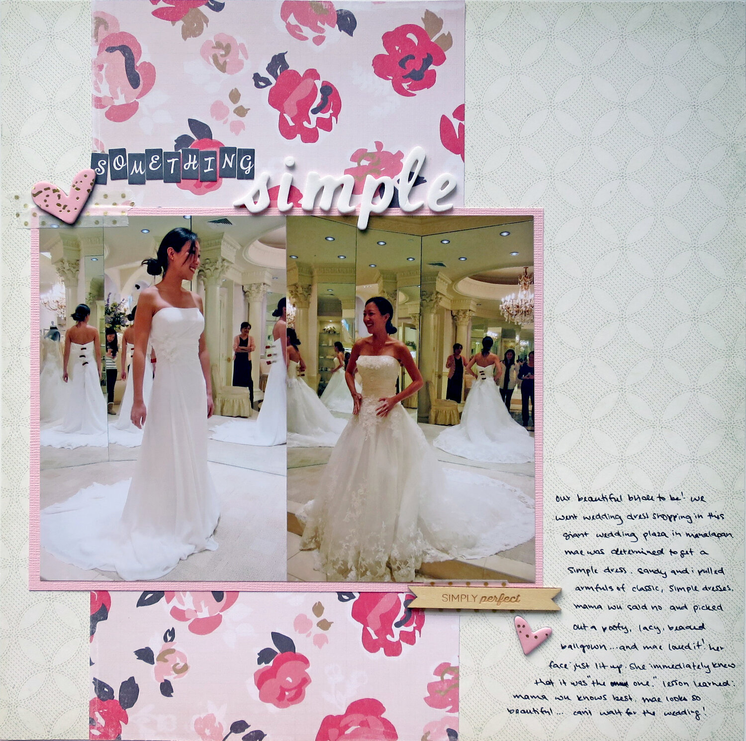 Something Simple - Project Idea - Scrapbook.com