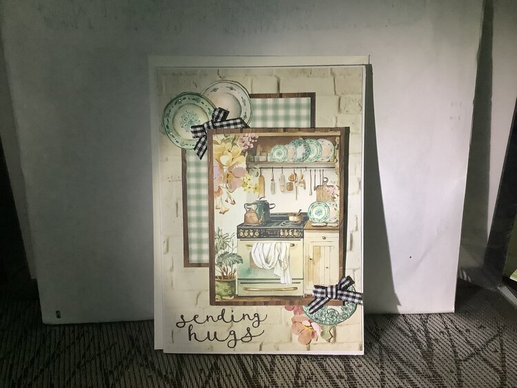Cozy kitchen card - Project Idea - Scrapbook.com