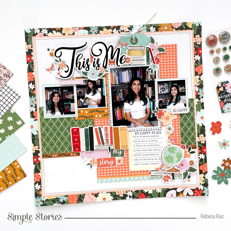 This is Me Layout - Project Idea - Scrapbook.com