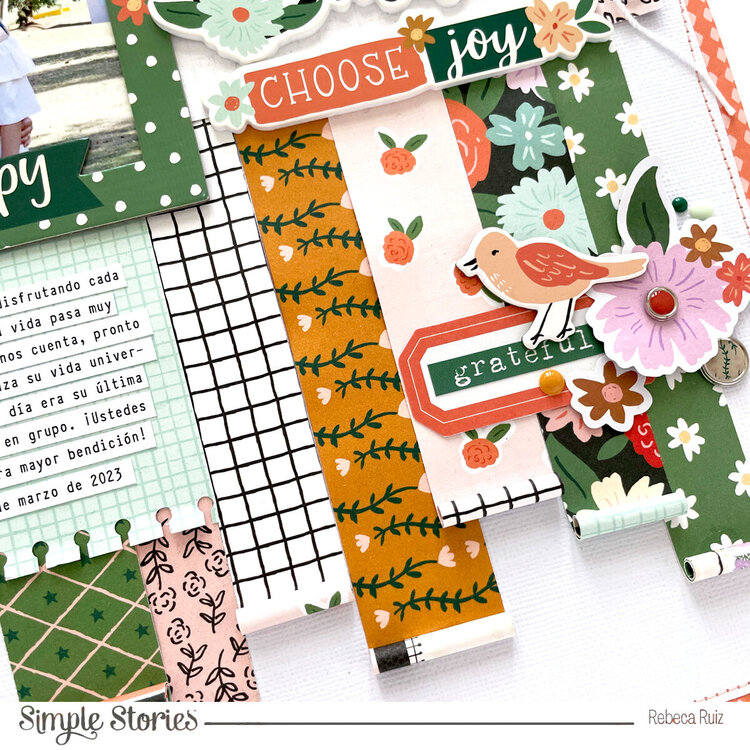 Smile, Choose Joy Layout - Project Idea - Scrapbook.com