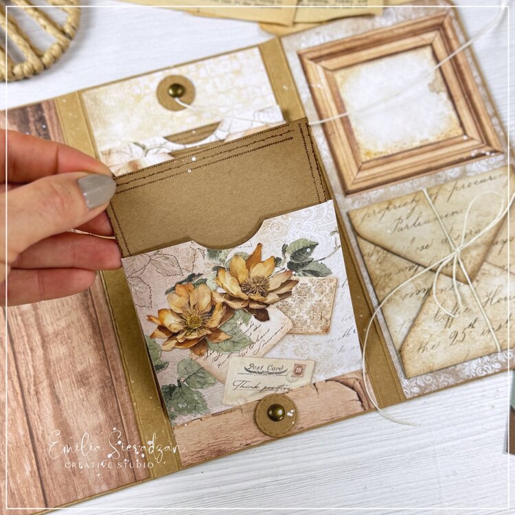 Folio Album Vintage Style - Project Idea - Scrapbook.com