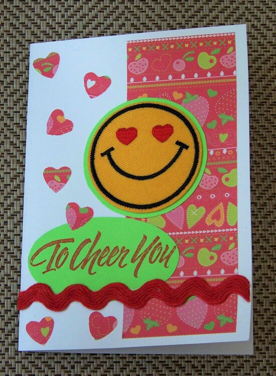 Cheer Card - Project Idea - Scrapbook.com