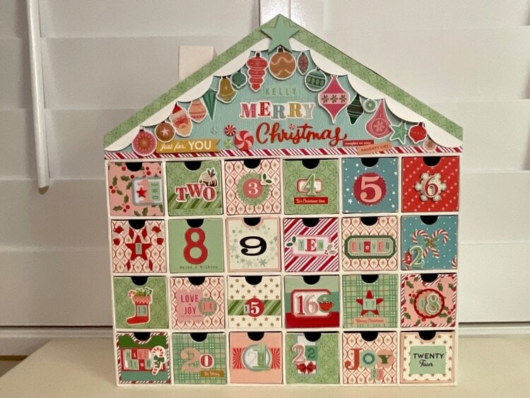 Christmas activity countdown calendar - Project Idea - Scrapbook.com