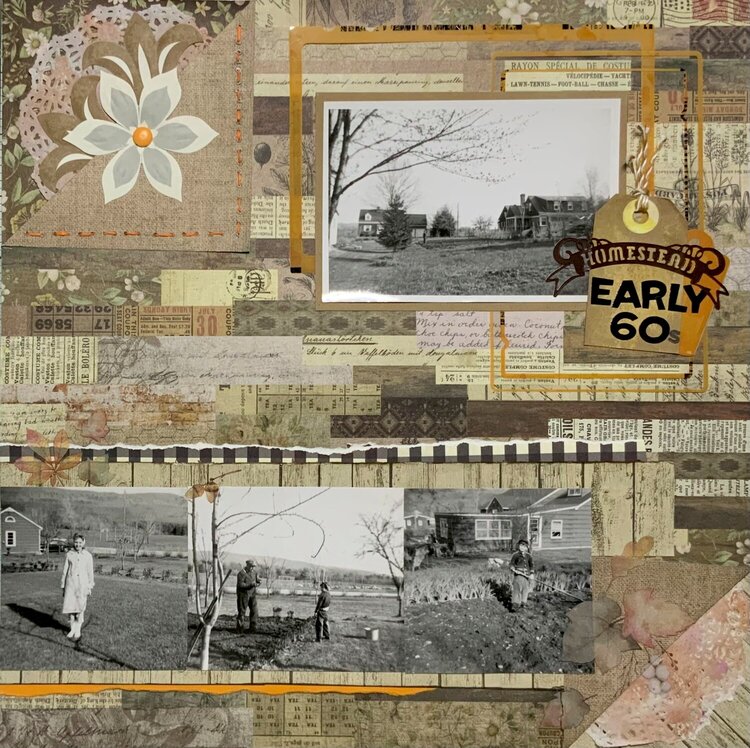 Homestead - Early 1960s - Project Idea - Scrapbook.com