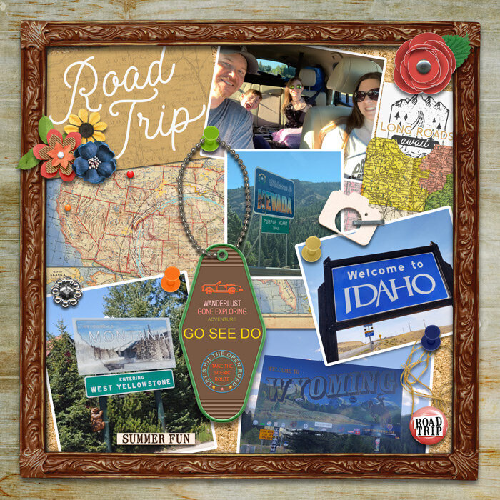 road trip - Project Idea - Scrapbook.com