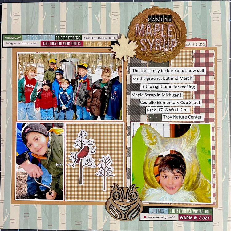 Making Maple Syrup - Project Idea - Scrapbook.com