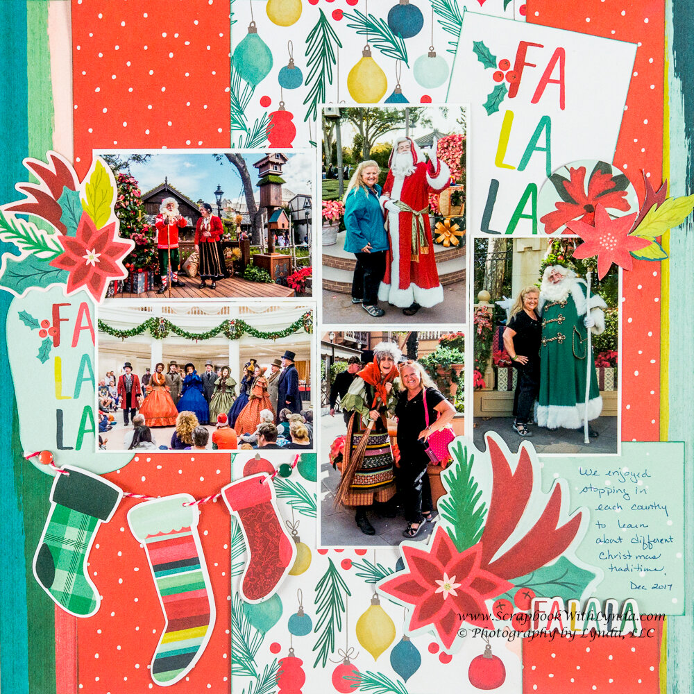 Disney Epcot Scrapbook Layout - Project Idea - Scrapbook.com
