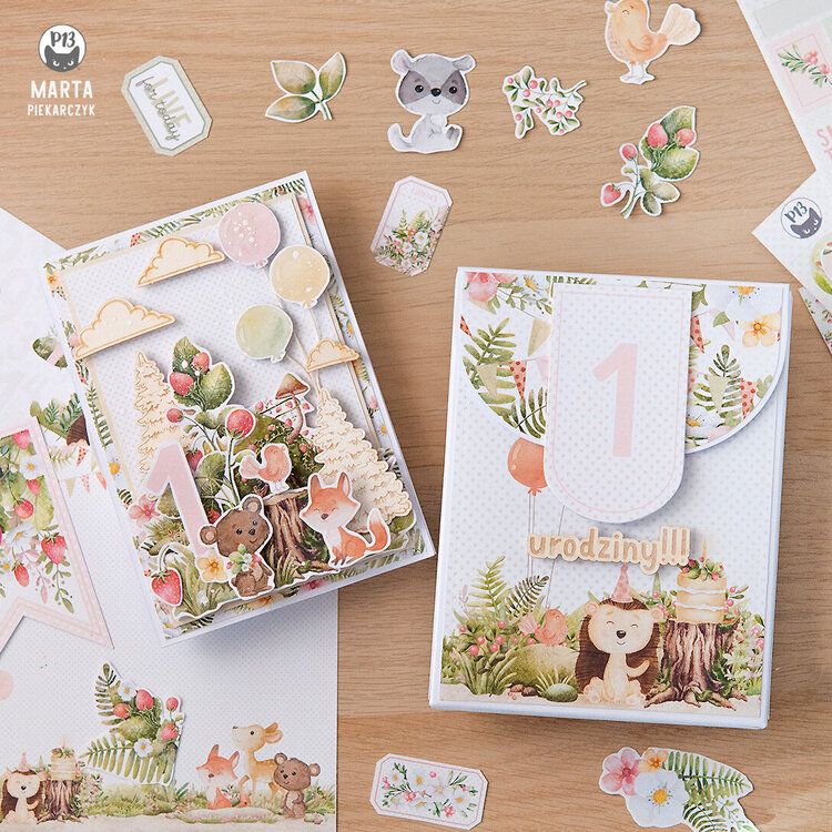 For baby Woodland cuties - Project Idea - Scrapbook.com