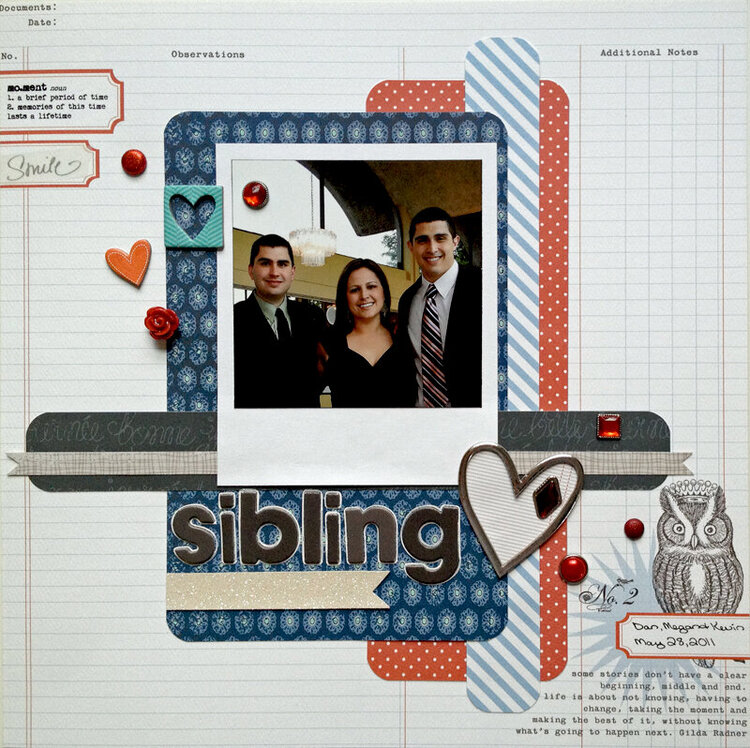 Sibling Love - Project Idea - Scrapbook.com