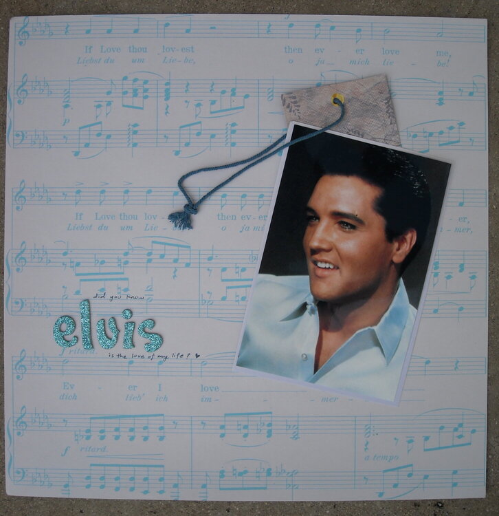 Elvis - Project Idea - Scrapbook.com