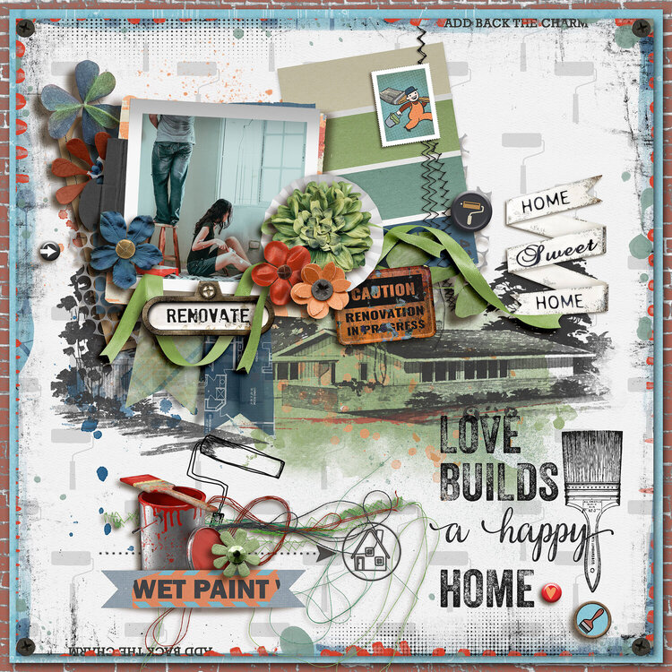Happy home - Project Idea - Scrapbook.com