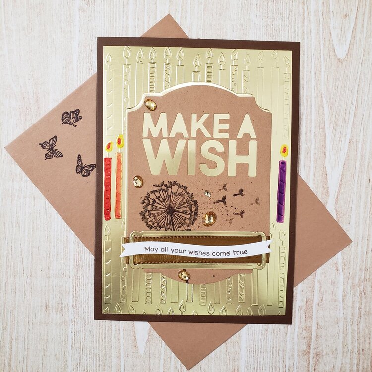 Make a Wish Card - Project Idea - Scrapbook.com