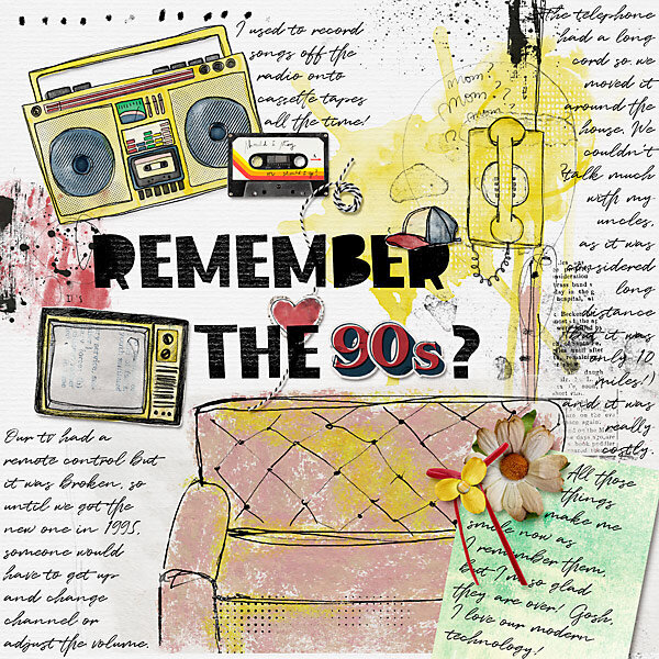 Remember the 90s? - Project Idea - Scrapbook.com