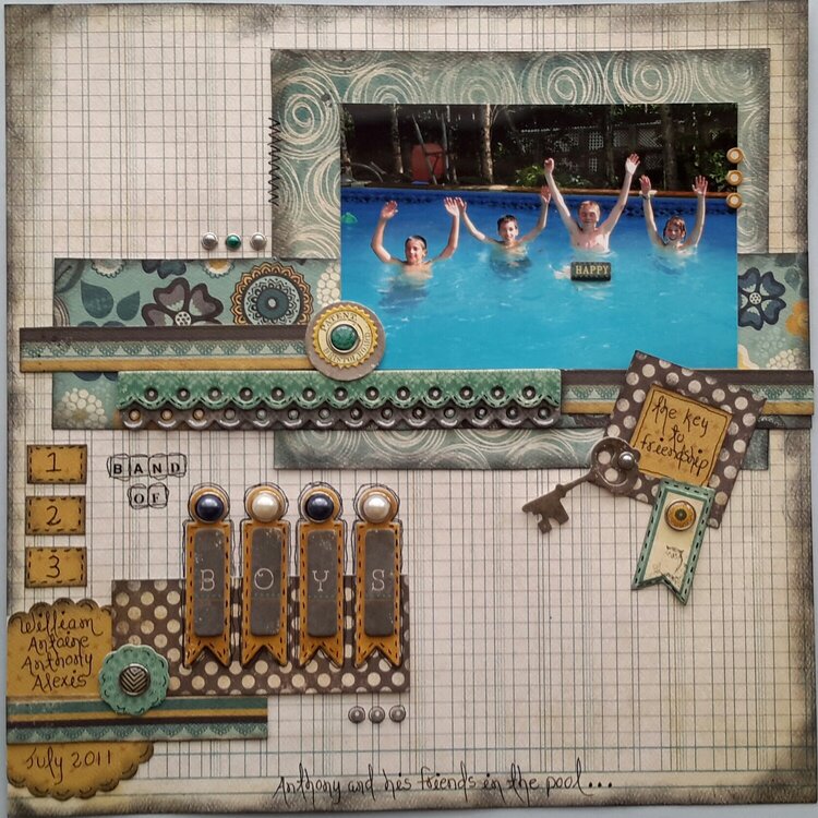 Band of Boys - Project Idea - Scrapbook.com