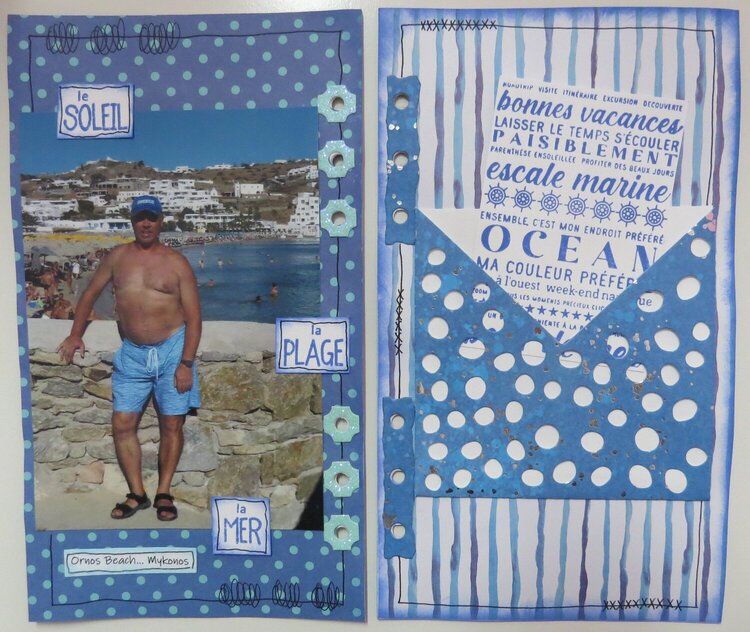 Greece Mini Album - Project Idea - Scrapbook.com