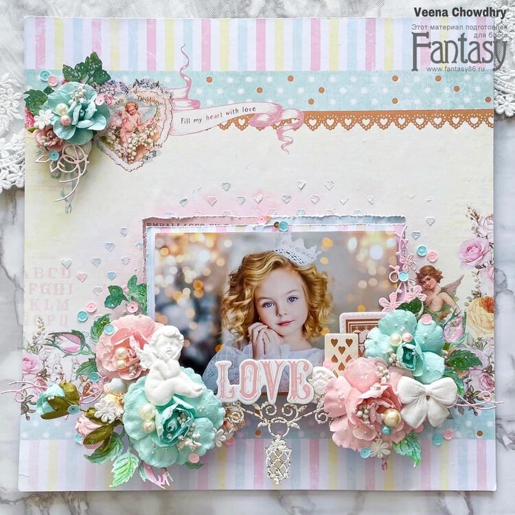 LOVE - Layout - Project Idea - Scrapbook.com