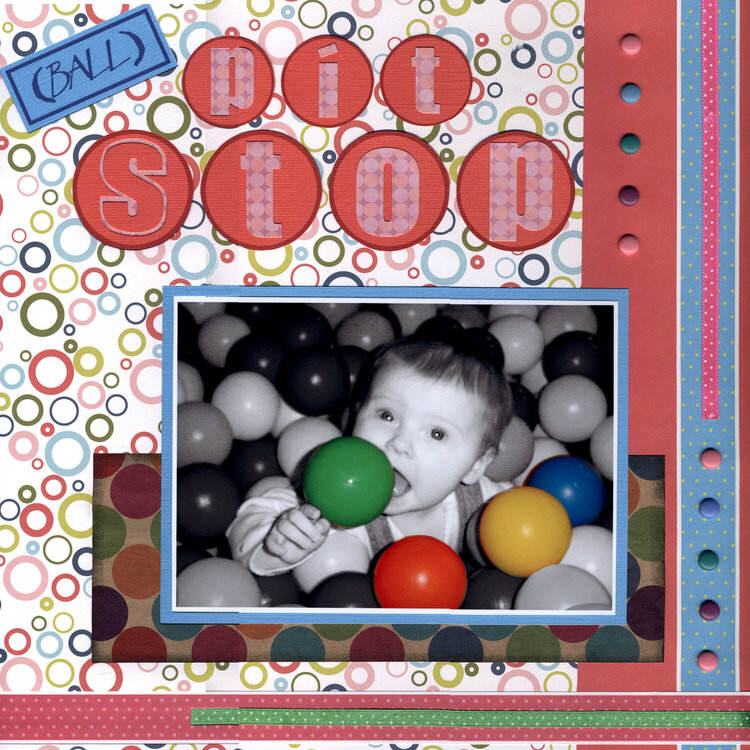 (Ball) Pit Stop - Project Idea - Scrapbook.com