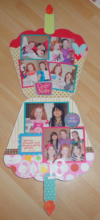 Cupcake Album p7-8 - Project Idea - Scrapbook.com