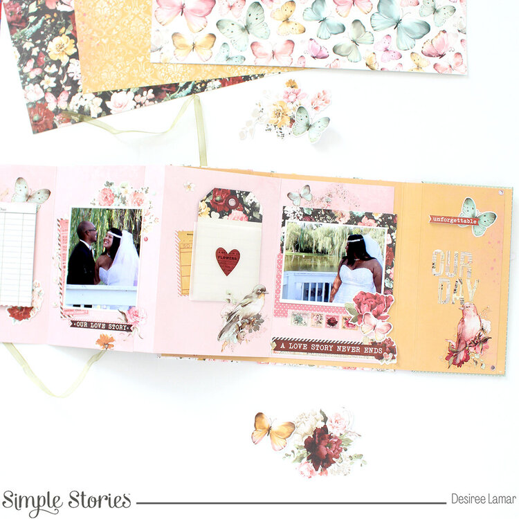 Simple Vintage Love Story Album - Project Idea - Scrapbook.com