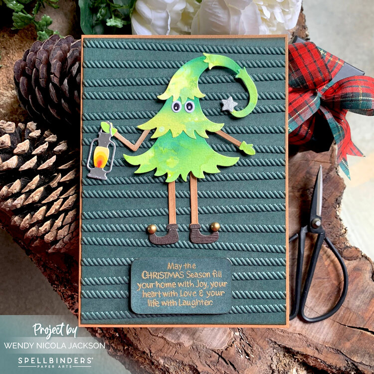 Dancin' Douglas Kinetic Kids Christmas Card - Project Idea - Scrapbook.com