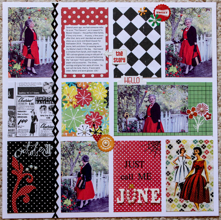 Just Call Me June - Project Idea - Scrapbook.com