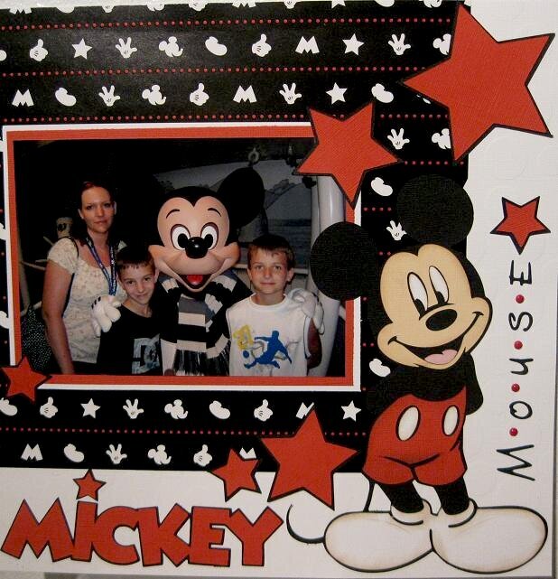 Mickey Mouse - Project Idea - Scrapbook.com