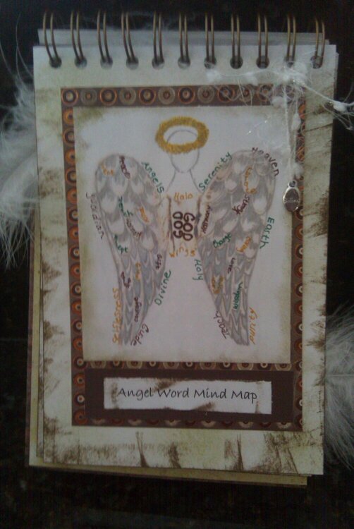 Mind Map of Angel Words - Project Idea - Scrapbook.com