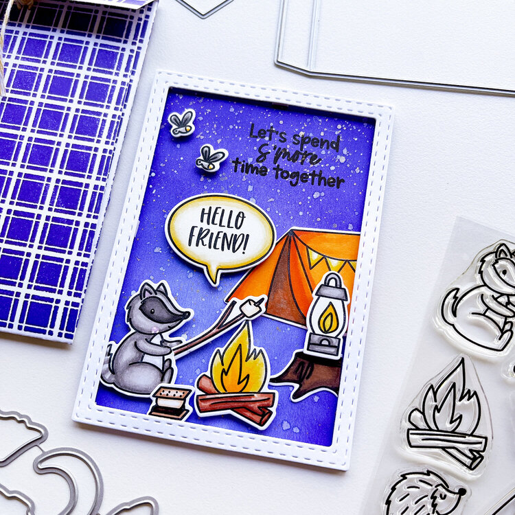 Let's Spend S'more Time Together Card - Project Idea - Scrapbook.com