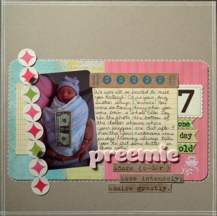 Preemie - Project Idea - Scrapbook.com