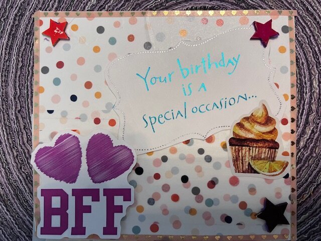 B- day card - Project Idea - Scrapbook.com