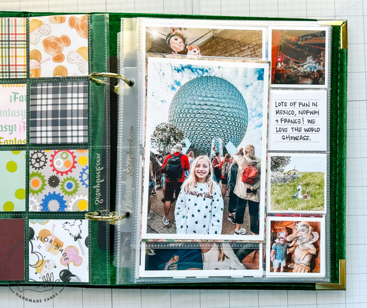 Epcot 2022 Trip - Project Idea - Scrapbook.com