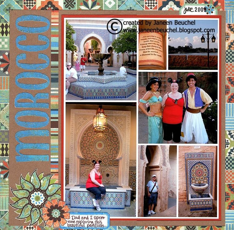 Morocco - Project Idea - Scrapbook.com