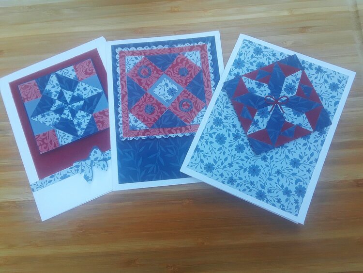 Quilt Cards - Project Idea - Scrapbook.com