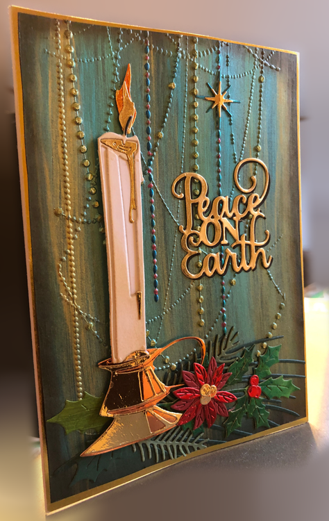 Project Ideas for Sizzix - Tim Holtz - Christmas - 3D Texture Fades ...