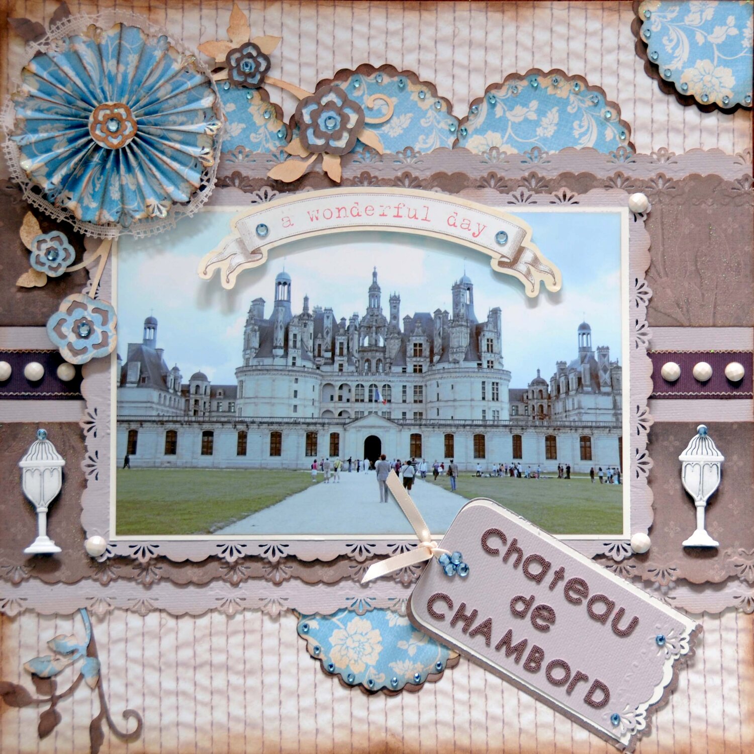 Chateau de Chambord - Project Idea - Scrapbook.com