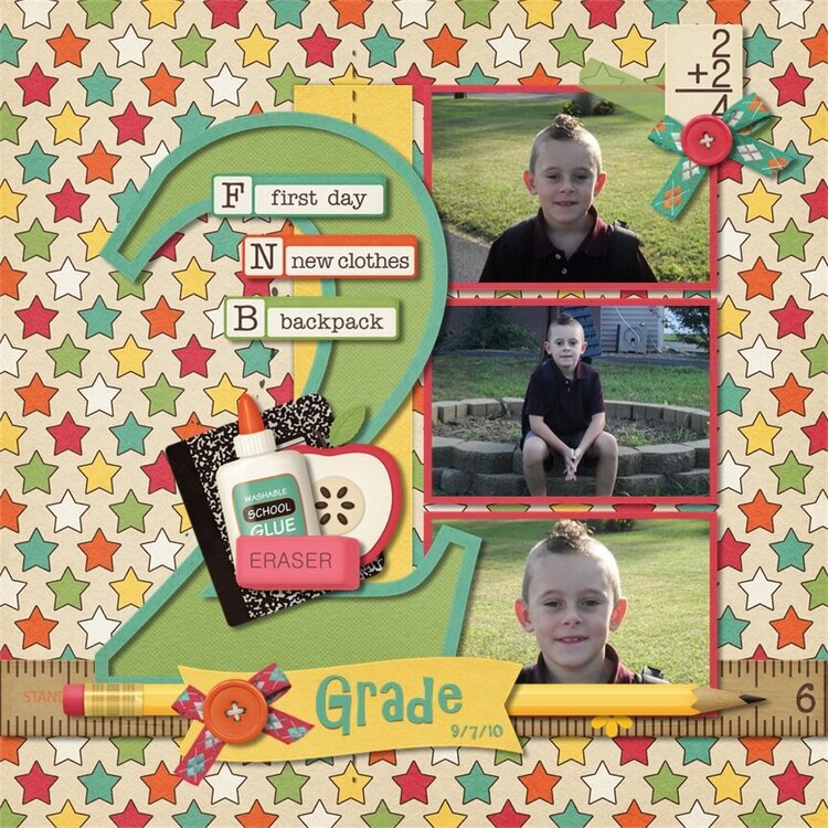 2nd Grade - Project Idea - Scrapbook.com