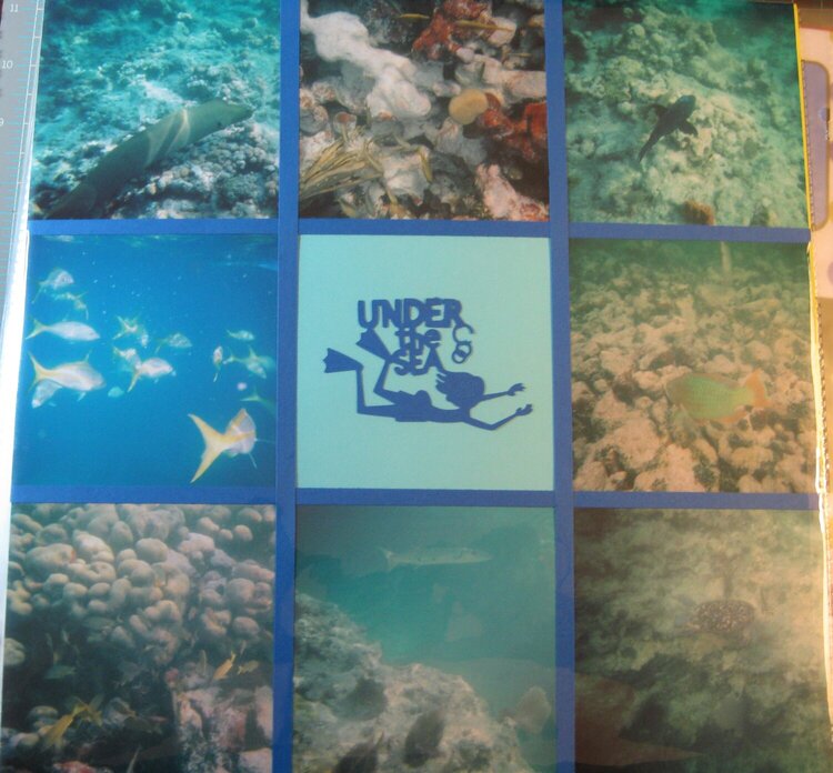 under the sea-sea base - Project Idea - Scrapbook.com