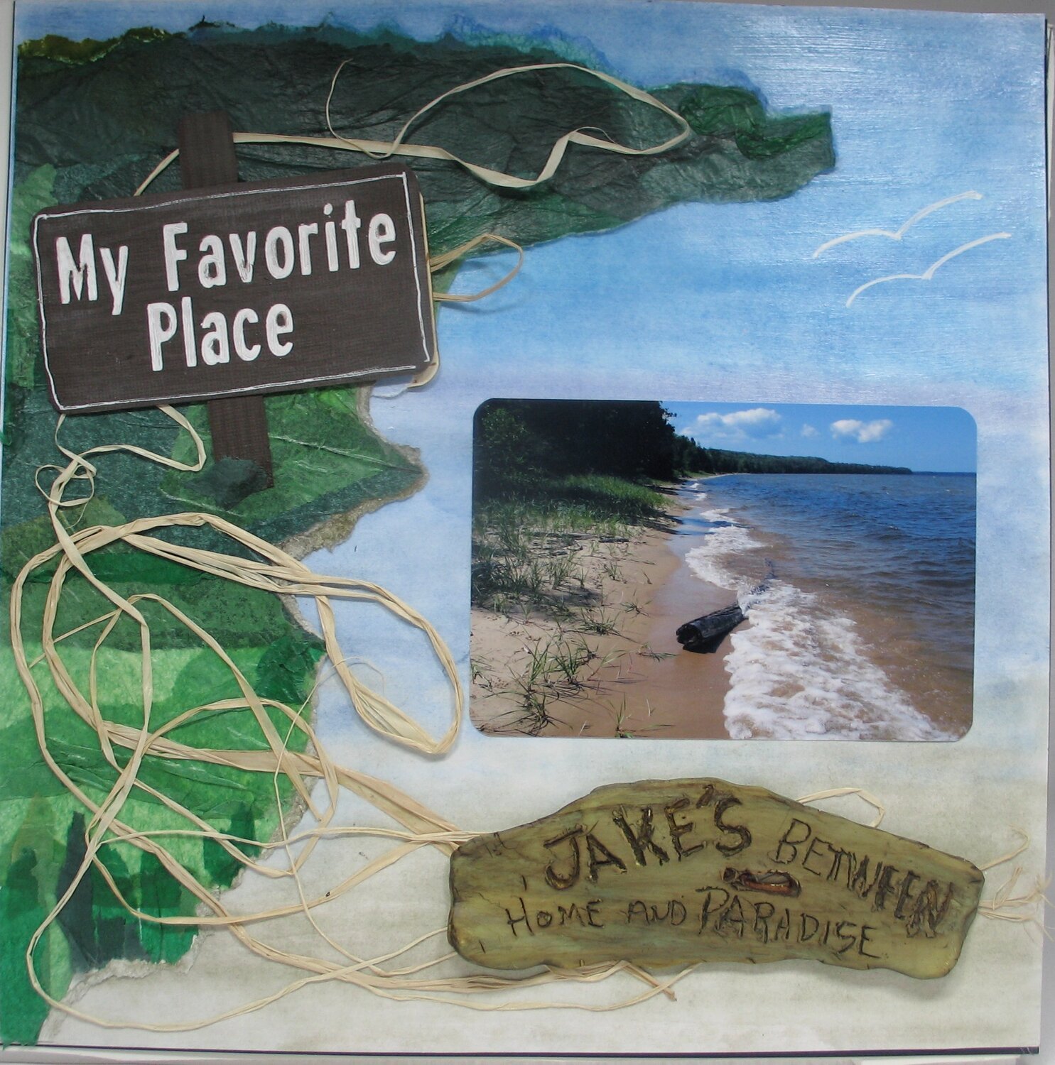 Favorite Place - Project Idea - Scrapbook.com