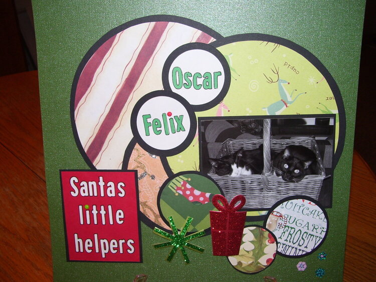 Santas little helpers - Project Idea - Scrapbook.com