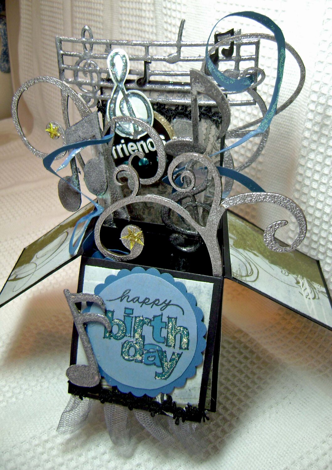 Music Pop Up Box Card - Project Idea - Scrapbook.com